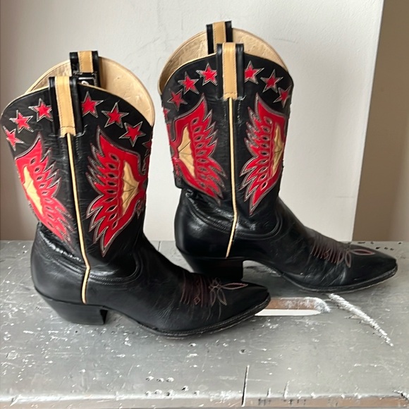 Larry Mahan | Shoes | Vintage Cowboy Cowgirl Western Larry Mahan Boots ...